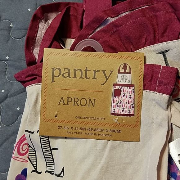 Kitchen | Pantryapronwine Themed New | Poshmark